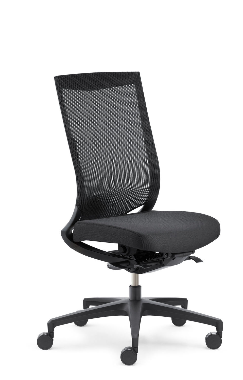 Contemporary office chair - CATO PLUS - Klöber - fabric / on casters ...