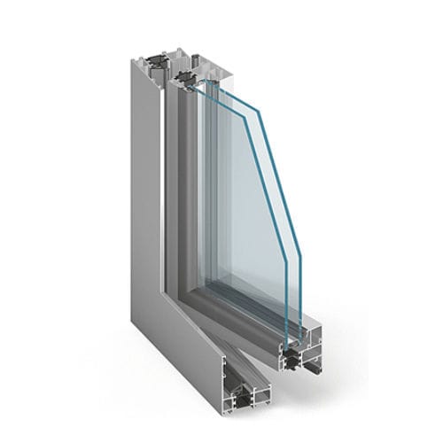 Aluminum window profile - MB-60US - Aluprof S.A - thermal break