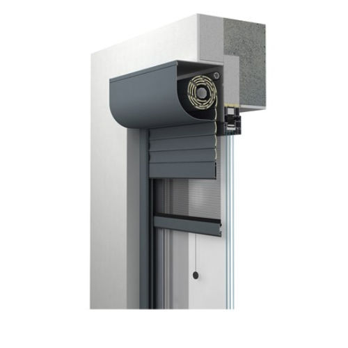 Roller shutter - SKP + MKT - Aluprof S.A - aluminum / window