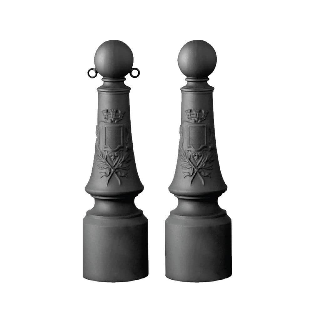 Security bollard - HÔTEL DE VILLE - Fontes de Paris - cast iron / for ...