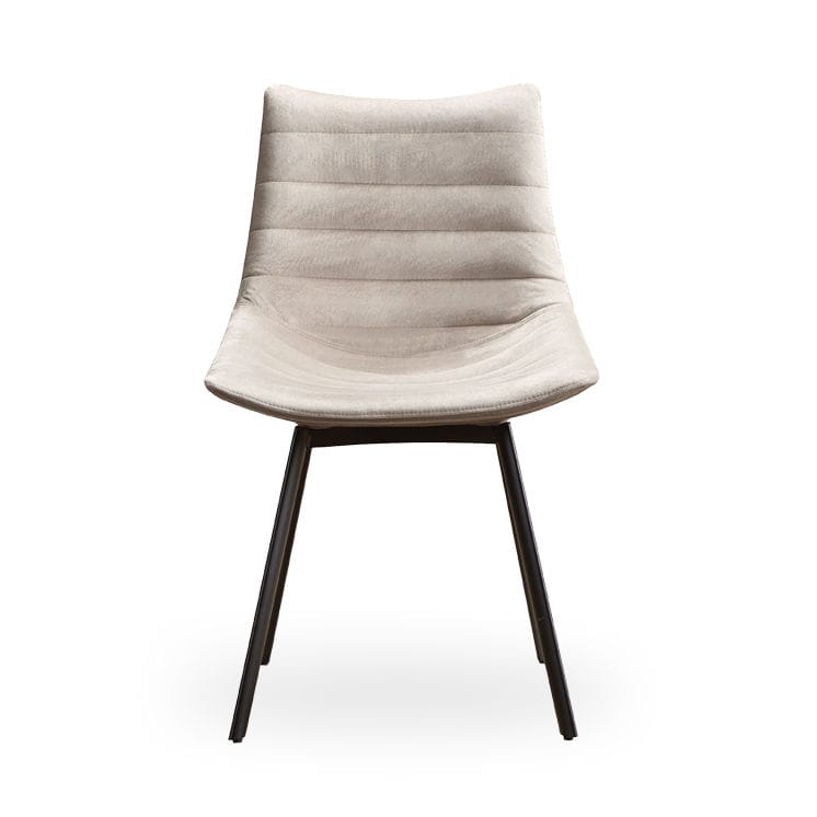 Contemporary chair - LUC - Rossin - indoor / fabric / wooden base