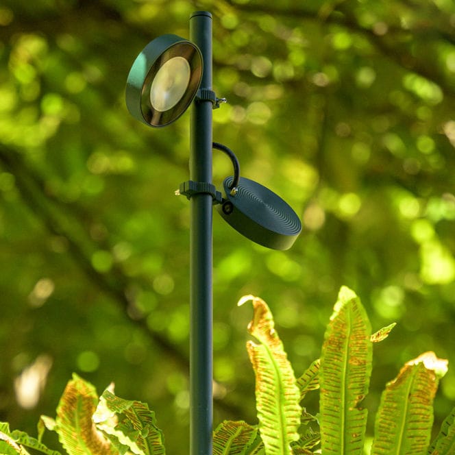 Wall-mounted spotlight - FROG - Platek s.r.l. - floor / LED / round