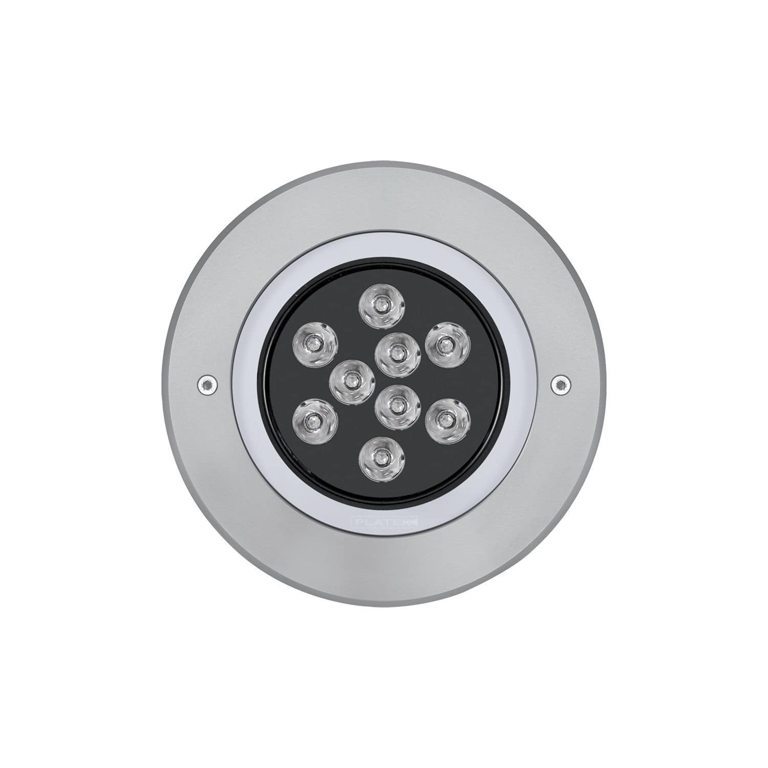 Recessed floor light fixture - MEDIO - Platek s.r.l. - LED / round / IP68