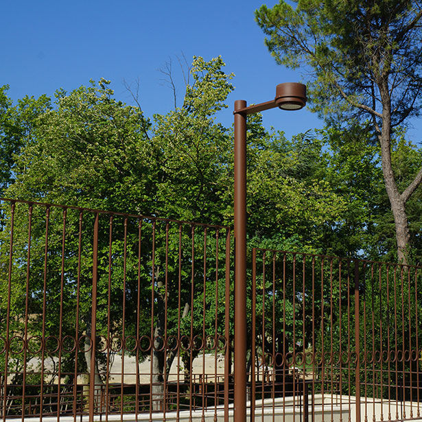 Urban lamp post - NERELLO - Technilum - contemporary / aluminum / LED