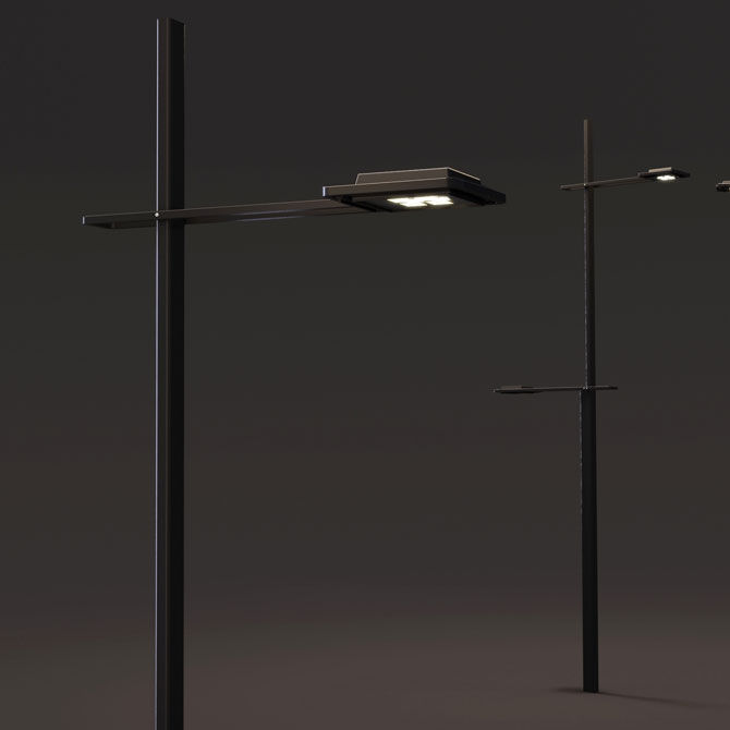 Urban lamp post - IMAWA GM - Technilum - contemporary / aluminum / LED