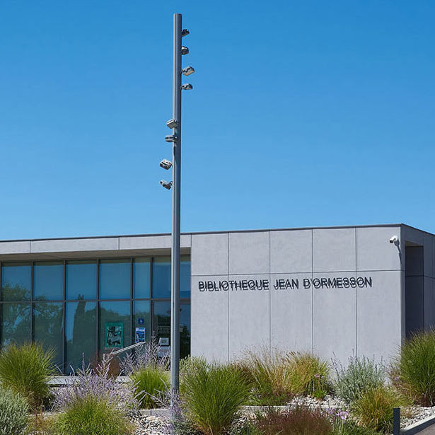 Lighting pole - STRUCTURE K - Technilum - extruded aluminum