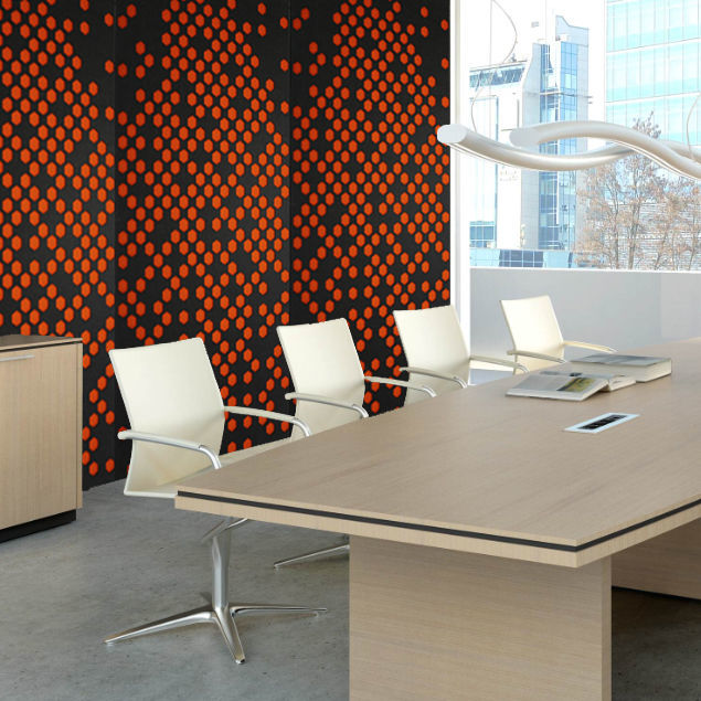 Wall-mounted acoustic panel - ABARASKA - Ideatec Advanced Acoustic ...