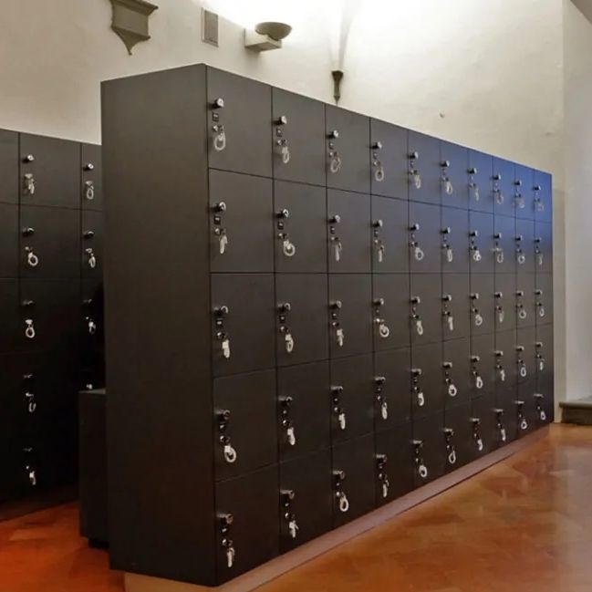 Melamine locker - PEOPLE - Fit Interiors - for public building / for ...