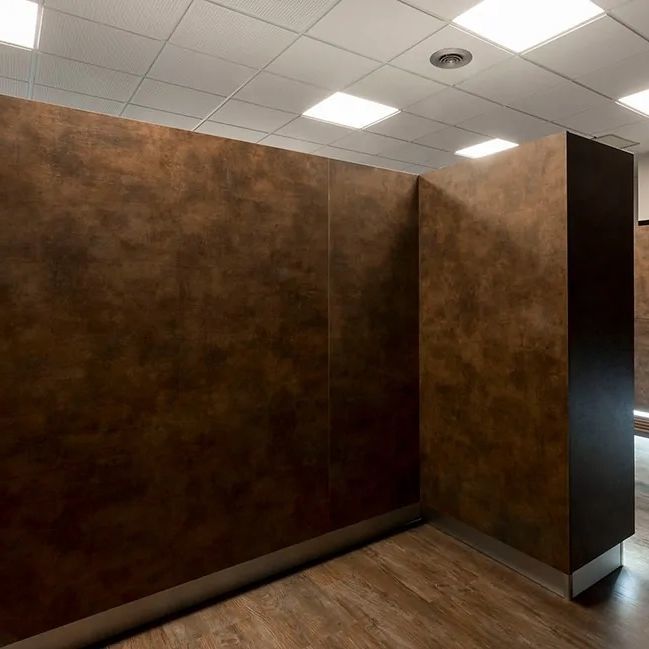 Melamine wall cladding panel - BOISE - Fit Interiors - indoor / glued ...