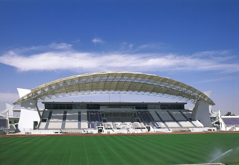 Cable-and-membrane tensile structure - MERO-TSK - roof / with PVC ...