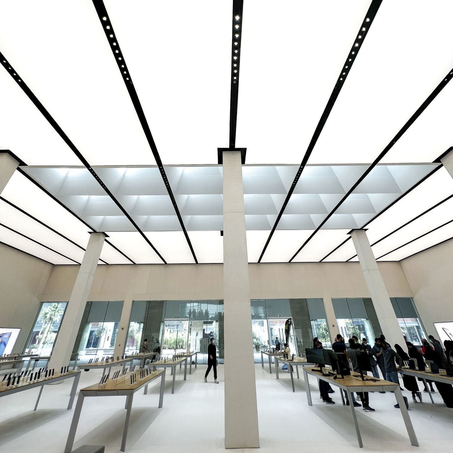 Backlit stretch ceiling - Saros Est OÜ - PVC / textile / indoor