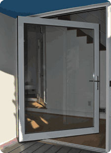 Entry door - SI3000P - Solar Innovations, Inc. - glass / swing / glazed