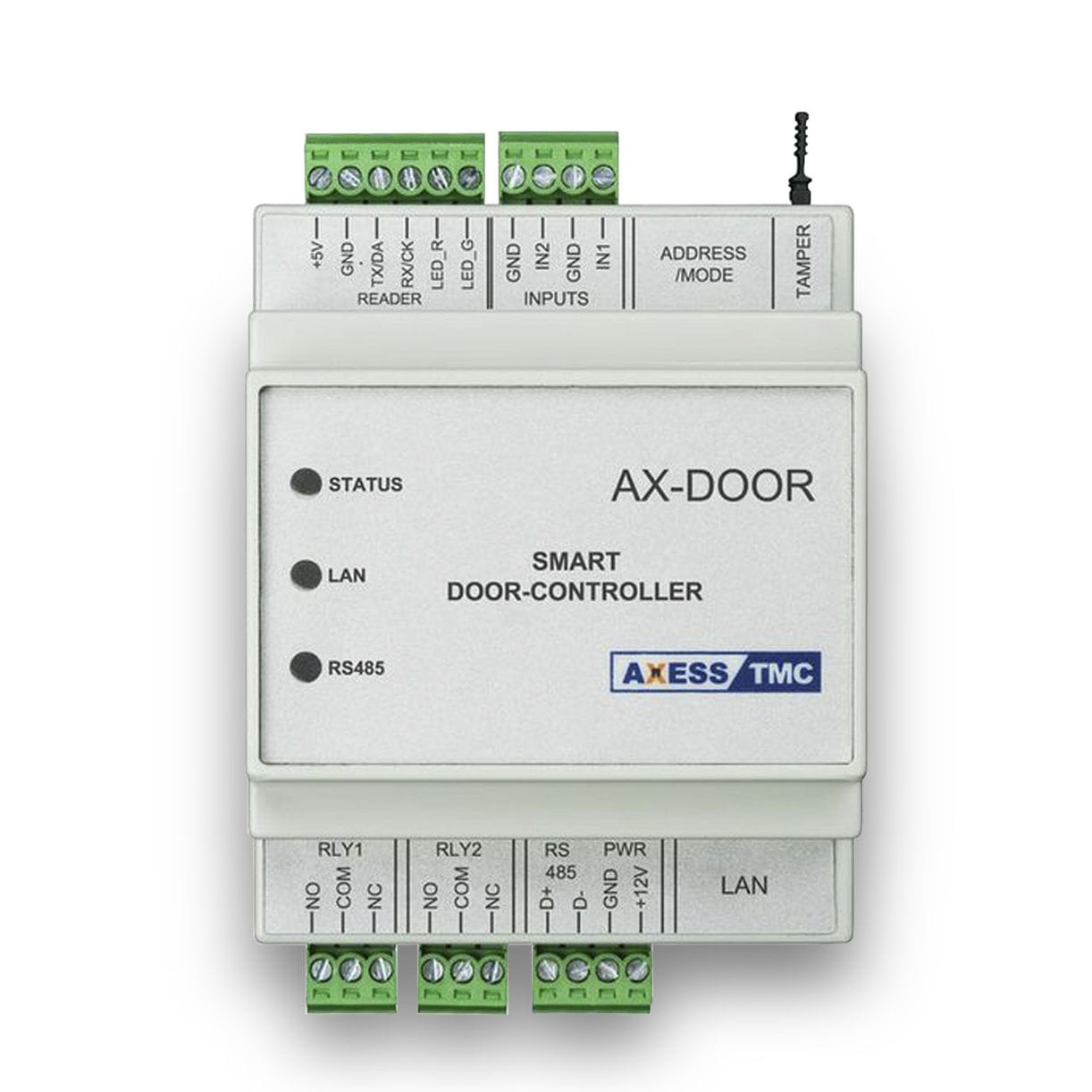 Home automation system control module - AX DOOR - Axess TMC - DIN rail ...