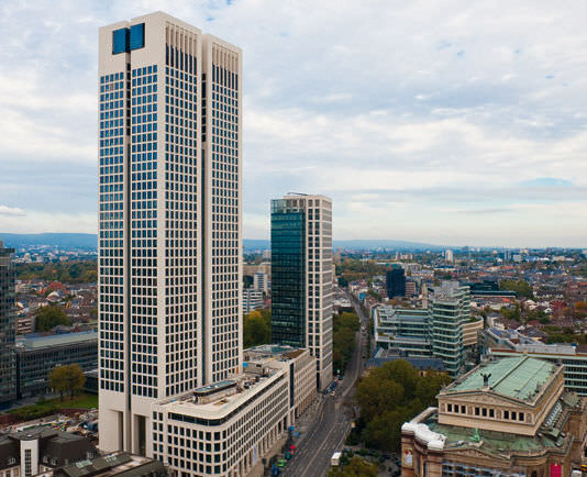 Translucent glass panel - OPERNTURM - Josef Gartner - for facade / flat