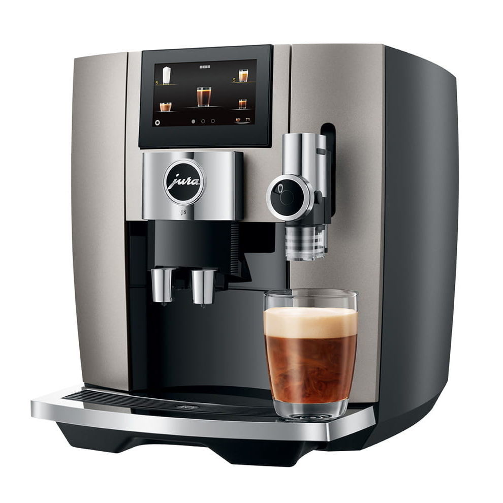 Espresso coffee machine - J8 - JURA - fully-automatic / 1-group / hot water