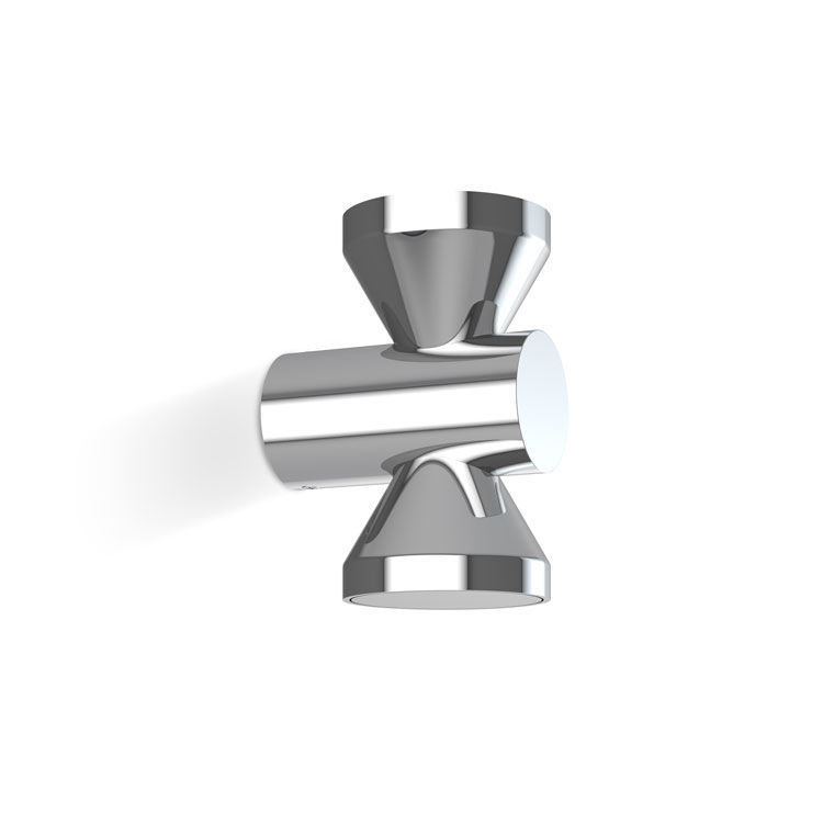 Contemporary wall light - KEY - Pujol Iluminacion - indoor / steel / LED