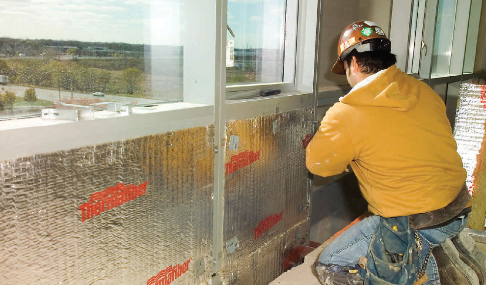 Thermal insulation - FIRESPAN 90 - Thermafiber, Inc - mineral wool ...