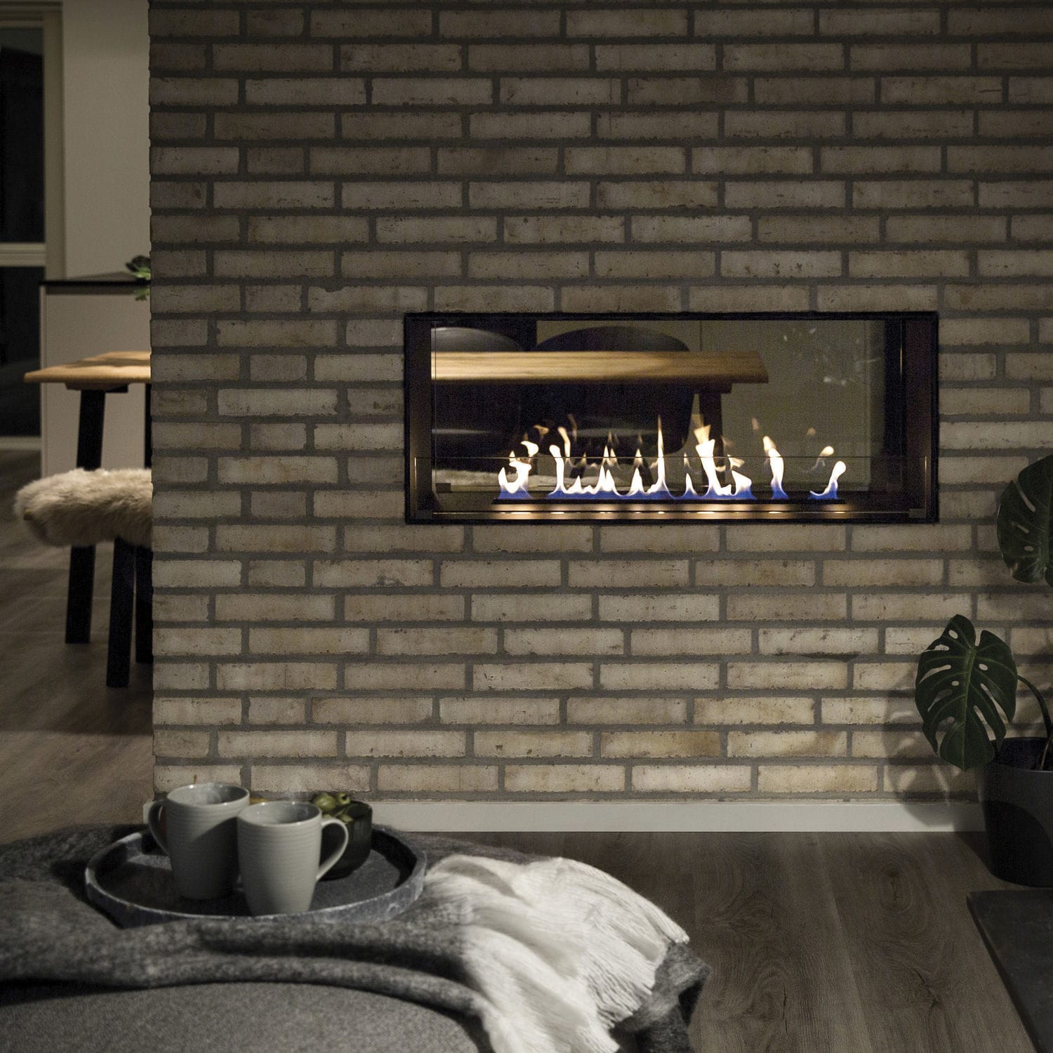 Electric open hearth - Montreal Tunnel - Attika Feuer AG - 2-sided ...