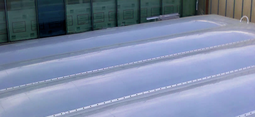 ETFE architectural membrane - OFFICE ATRIUM - Hightex - roof ...