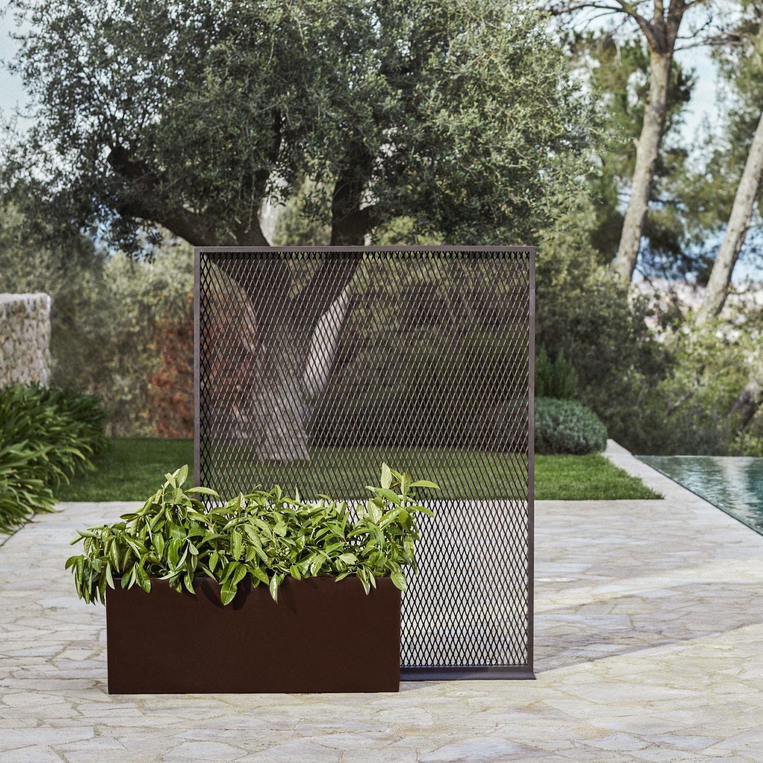 Aluminum room divider - THE FACTORY - VONDOM - free-standing / outdoor