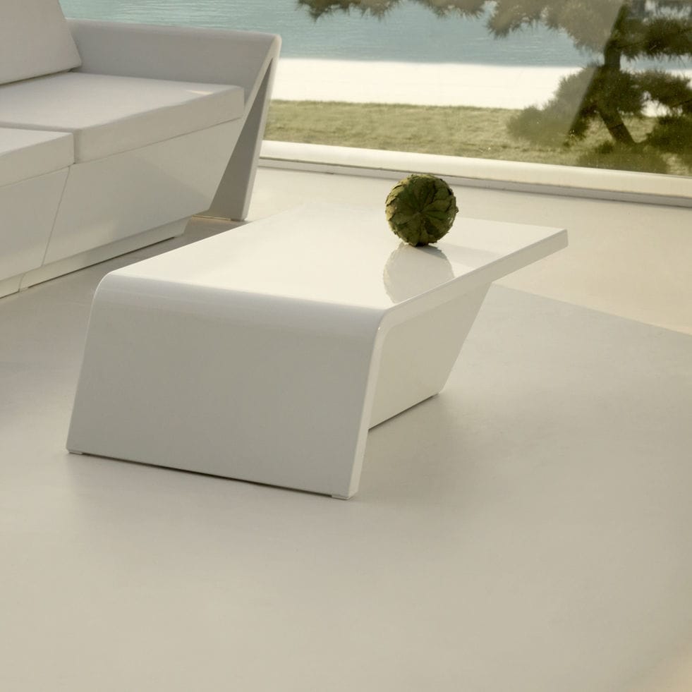 Contemporary coffee table - REST - VONDOM - polyethylene / polyethylene ...