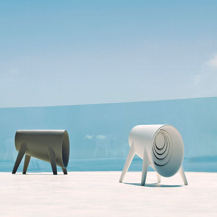 Original design stool - BUM BUM - VONDOM - polyethylene / polyethylene ...