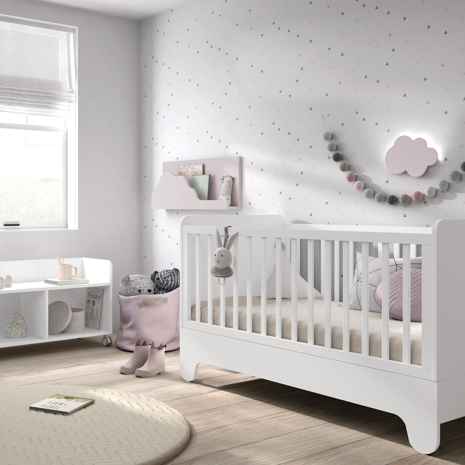 Extendable baby bed - ROS 1 S.A. - single / contemporary / child's unisex