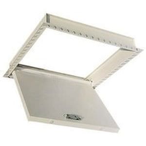Suspended ceiling access hatch - PB SB - Exitile - square / stainless steel