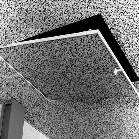 Ceiling access hatch - KSTC - KARP Associates, Inc. - square ...