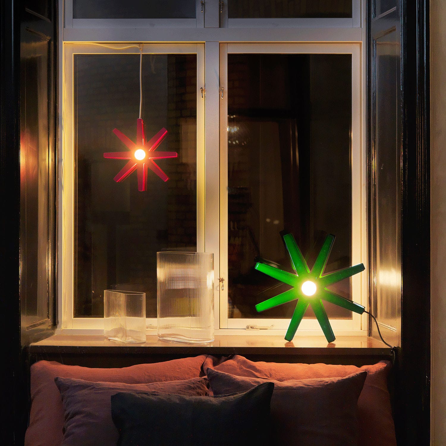 Pendant lamp - FLING - BSWEDEN - lacquered steel / contemporary / corded