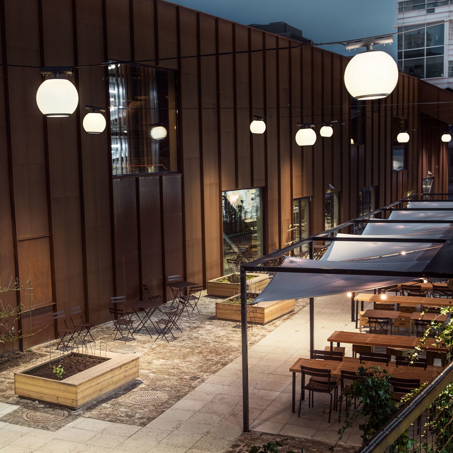 LED cable lighting - HALO - ATELJE LYKTAN - round / cast aluminum / outdoor