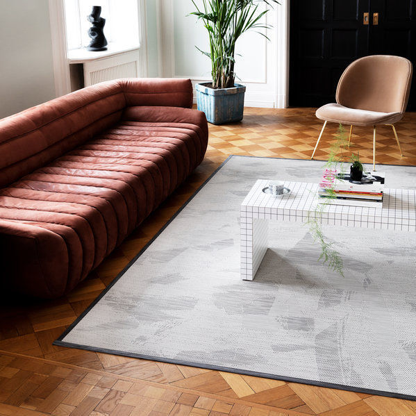 Contemporary rug - I SEE YOU - BOLON - patterned / polyester / PVC