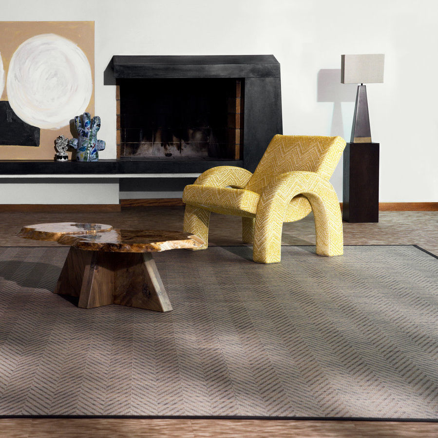 Contemporary rug - GRAPHIC - HERRINGBONE - BOLON - geometric pattern ...