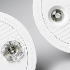 Ceiling emergency light / recessed ceiling / round / LED - EMLED ...