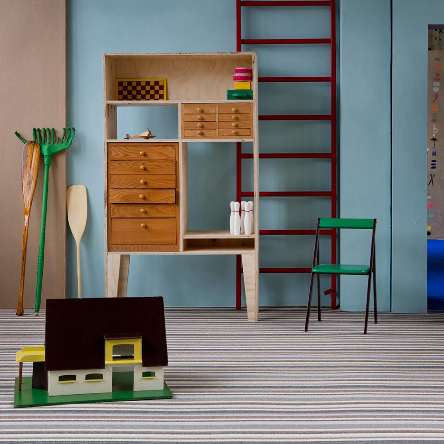 Tufted carpet - TUBE : HAMMERSMITH - NATURTEX - loop pile / wool / tertiary