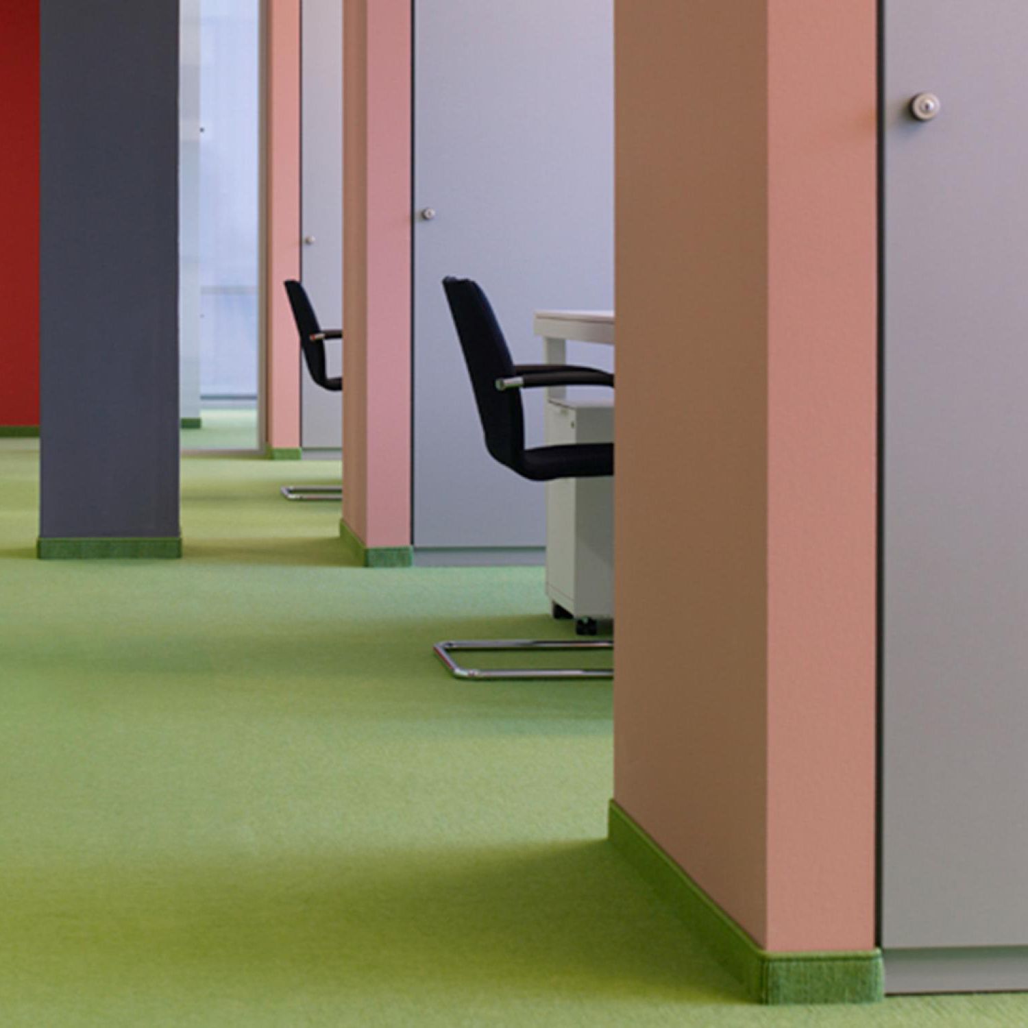 Tufted carpet - INTERLAND : PLUS - NATURTEX - loop pile / polyamide / wool