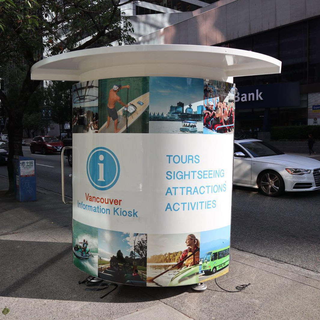 Commercial kiosk - CIRCULAR - ESTEVA BARCELONA - information / outdoor ...