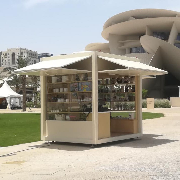 Commercial kiosk - ESTEVA BARCELONA - medical / outdoor / mobile