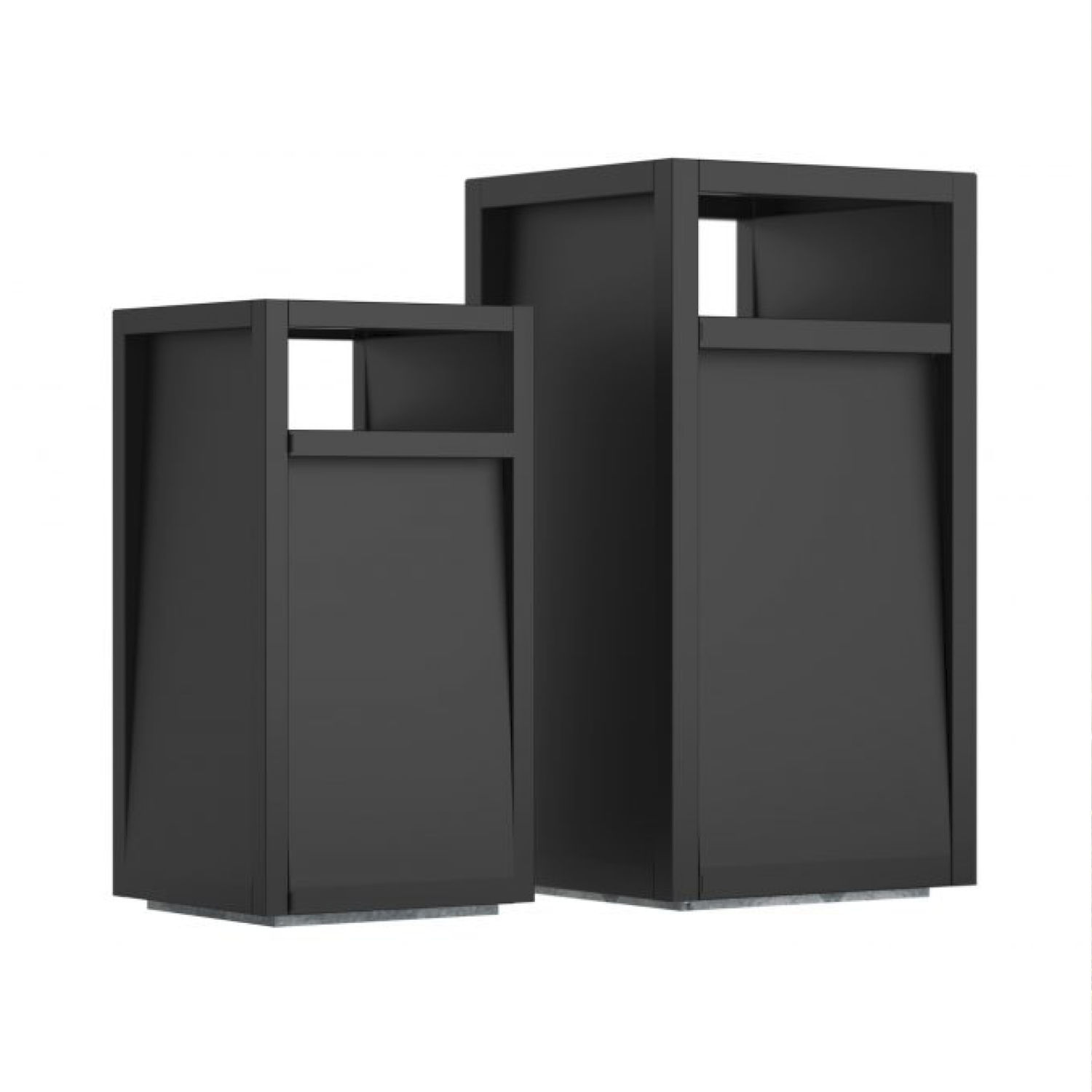 Public litter bin - Frame - NOLA INDUSTRIER - floor-mounted / steel ...