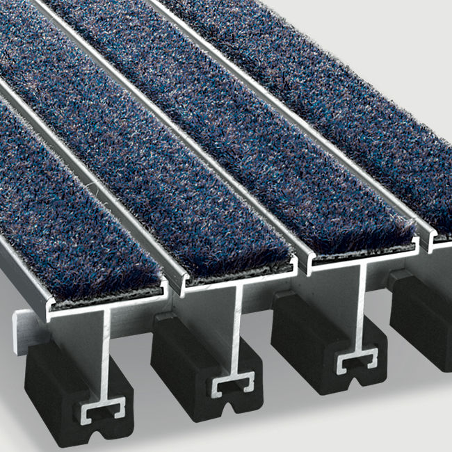 Commercial entrance mat - G1 - CS - Construction Specialties - aluminum ...