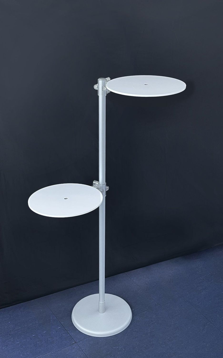 Beauty product display rack - PAXTON - self-supporting / metal / 2-shelf