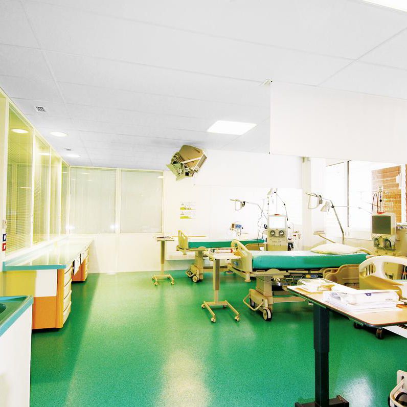 Glass wool suspended ceiling - HYGIENE MEDITEC™ A - Saint-Gobain ...