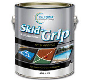 Decorative paint - SKID GRIP - California Paints - for floor / anti-slip