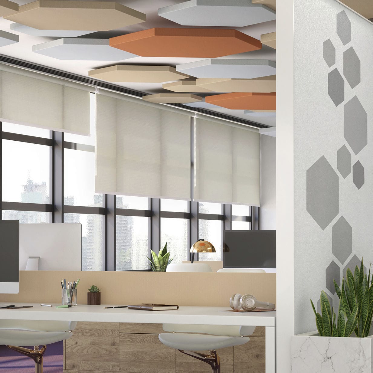 Ceiling acoustic membrane - SWK6 - DICKSON CONSTANT - for tensile ...