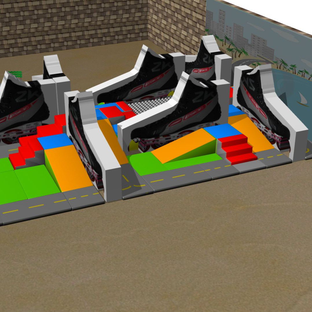 Foam foam motor skills parcouse - 2010.37 - Modugame - MG Sport