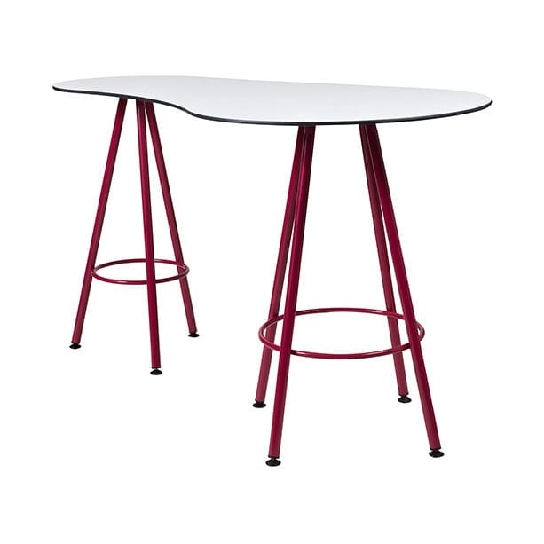 Contemporary high bar table - XICO HARICOT - DPC - polyethylene / steel ...