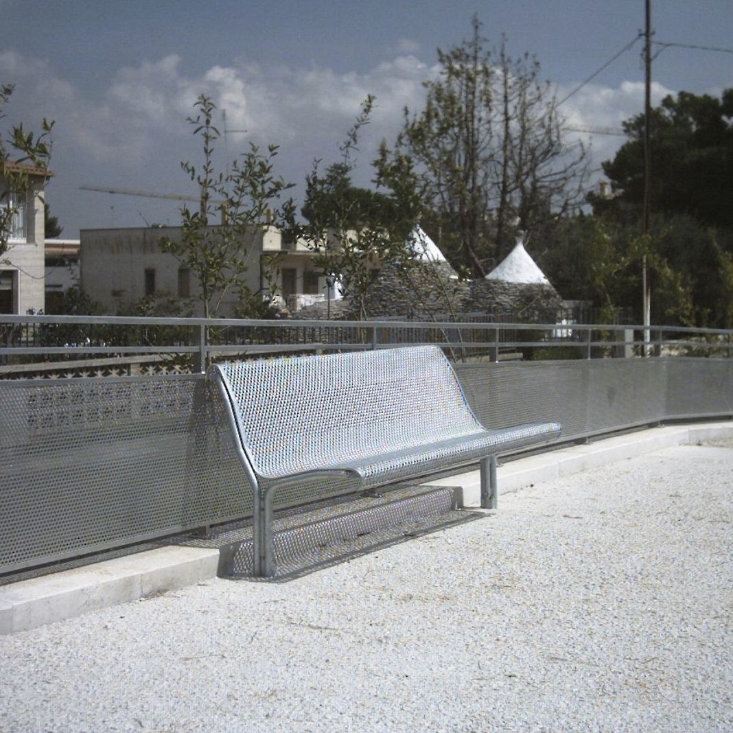 Contemporary public bench - 325E - Euroform K. Winkler GmbH - stainless ...