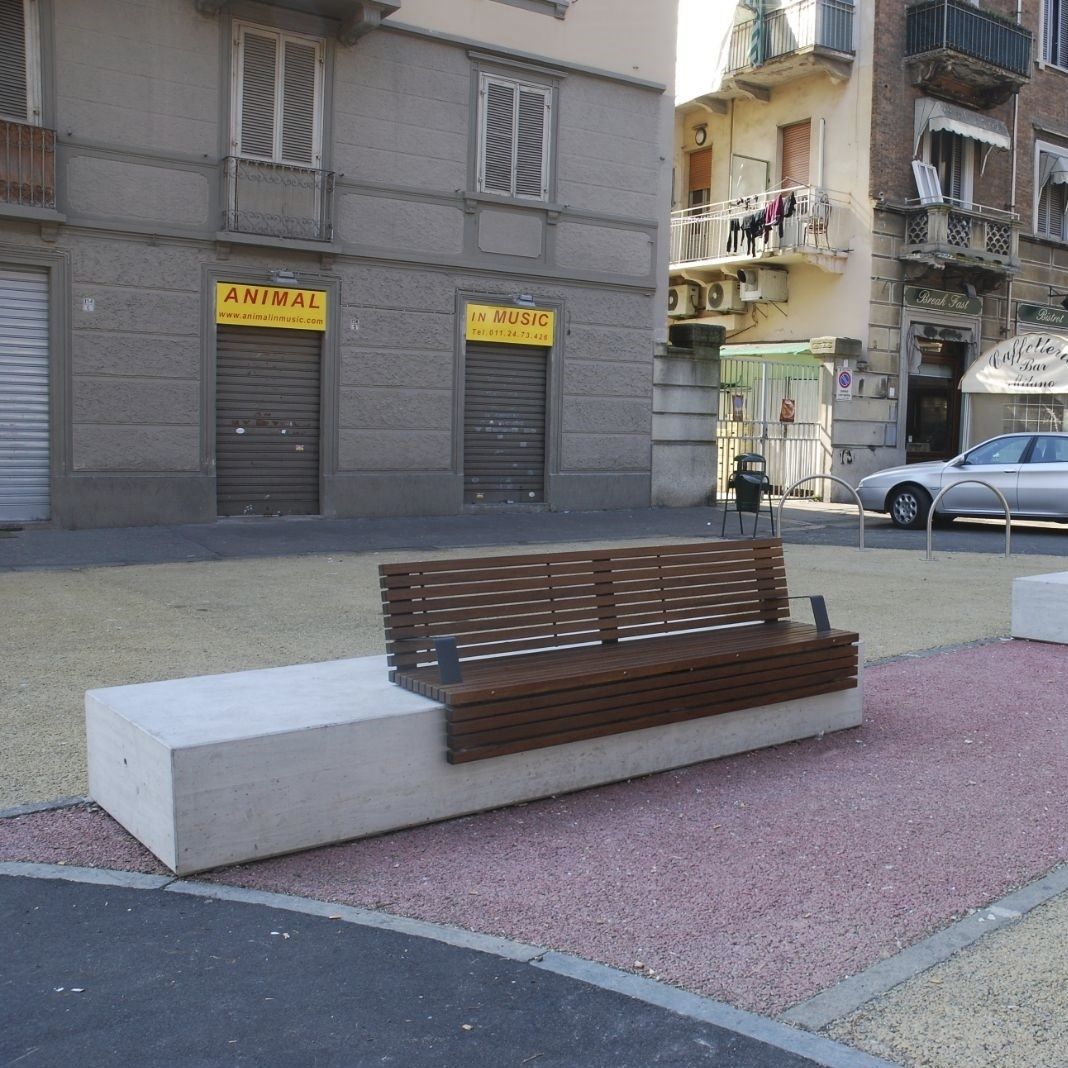 Contemporary public bench - TORINO - Euroform K. Winkler GmbH ...