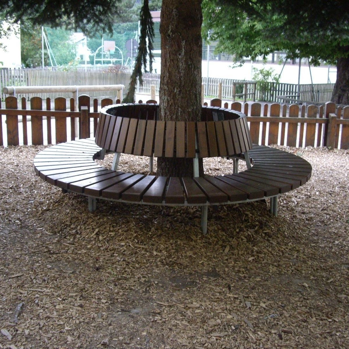 Contemporary public bench - BLOCK - Euroform K. Winkler GmbH - hardwood ...