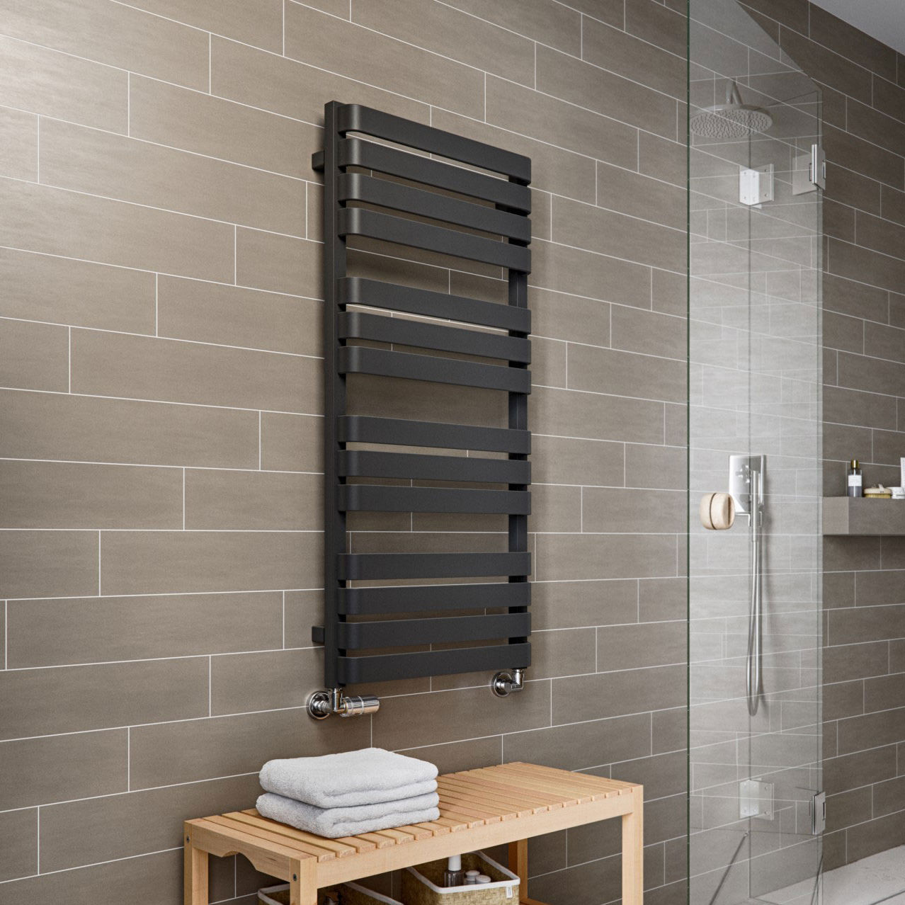 Hot water towel radiator - WARP T - Terma Sp. z o.o. - electric ...